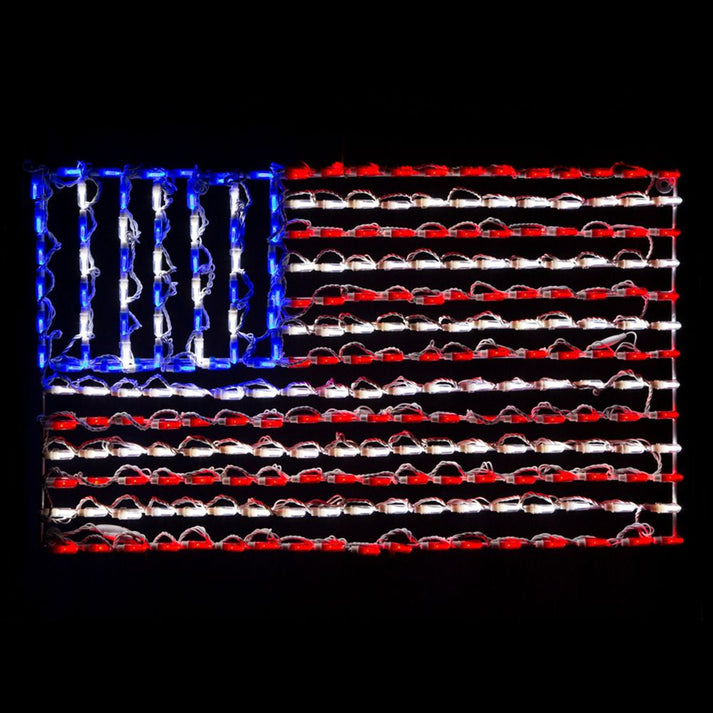 LED American Flag – Brite Ideas Decorating