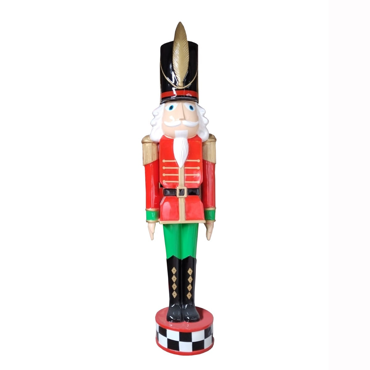 Fiberglass Nutcracker 96" – Brite Ideas Decorating