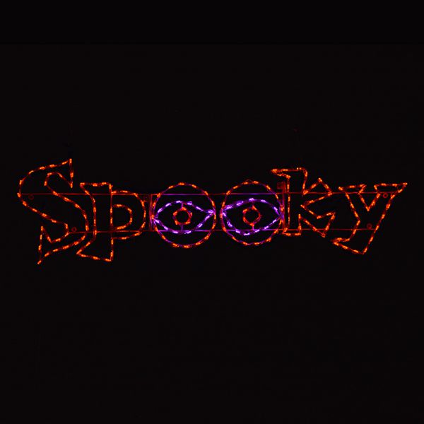 Spooky Word Sign – Brite Ideas Decorating